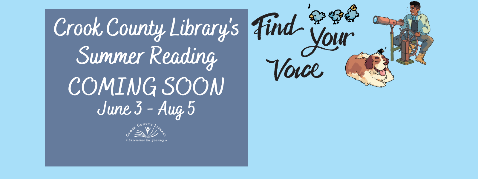 Summer Reading 2023 | Crook County Oregon