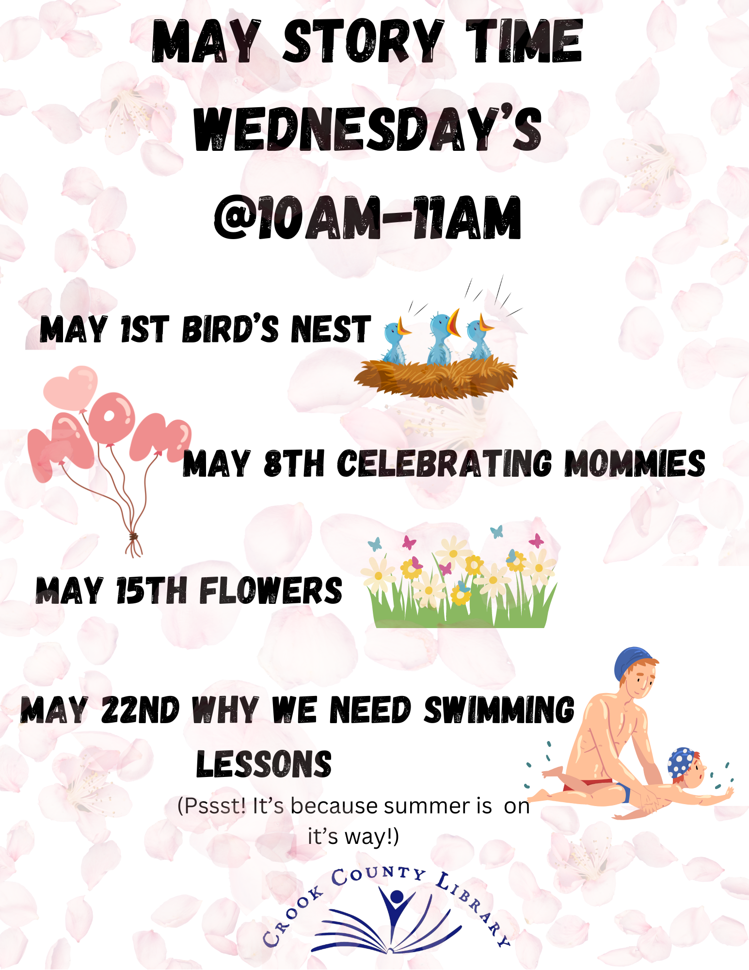 CANCELED - Children's Program: Storytime | Crook County Oregon