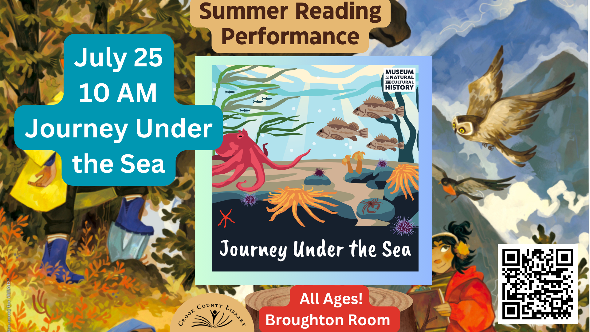 All-ages Summer Reading Program: Journey Under the Sea | Crook County ...