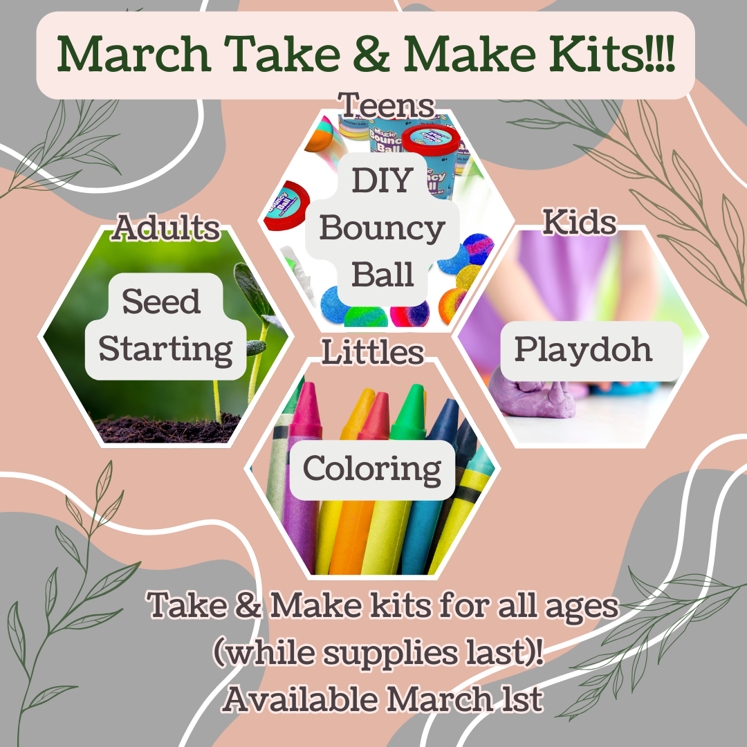 Littles/Kids Take & Make Kit - Playdoh! (while supplies last) | Crook ...