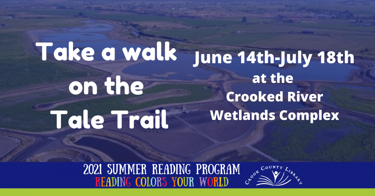 2021 Kids Summer Reading Program: Take a Walk on the Tail Trail | Crook ...