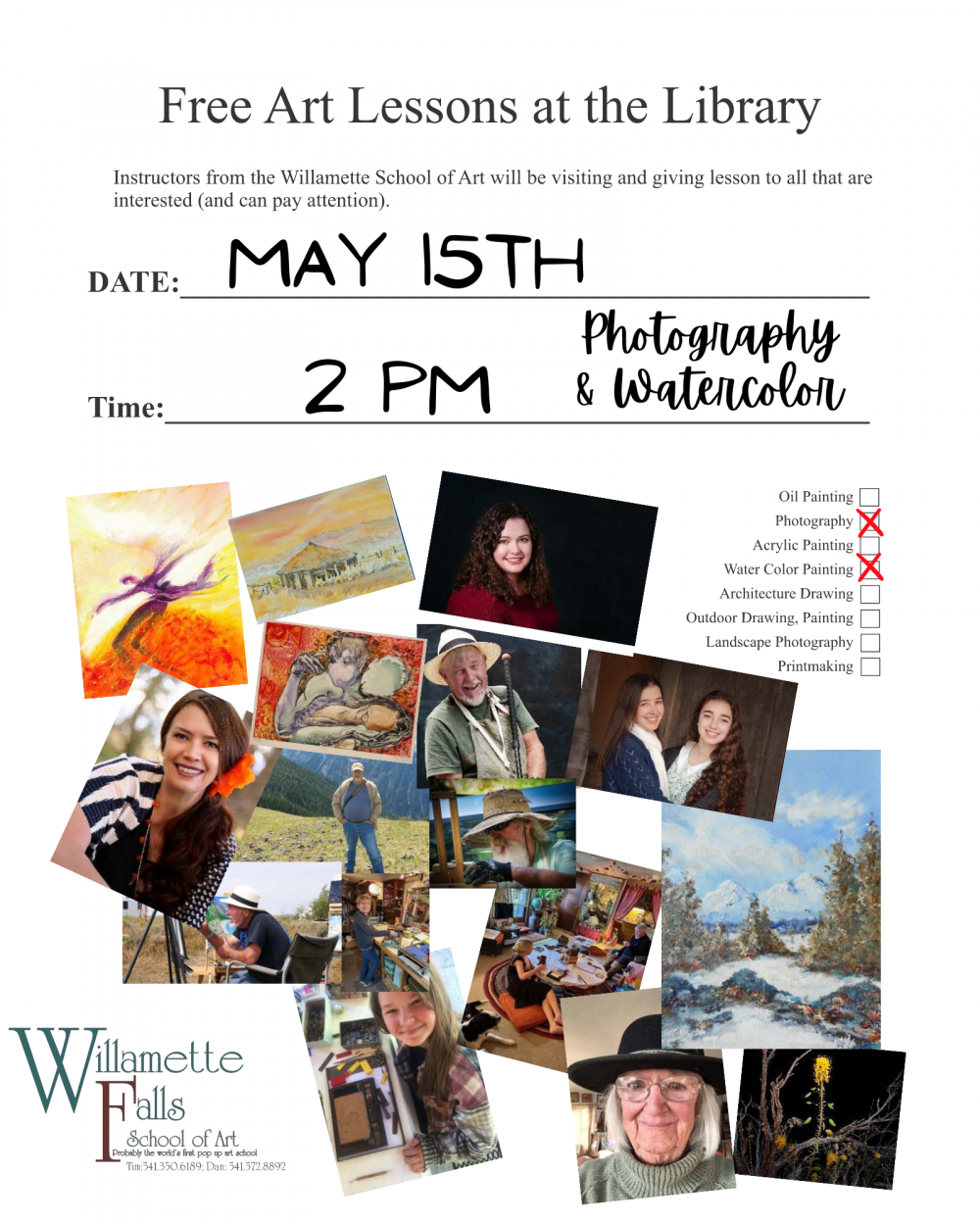 All Ages Program: Art & Photography Classes | Crook County Oregon