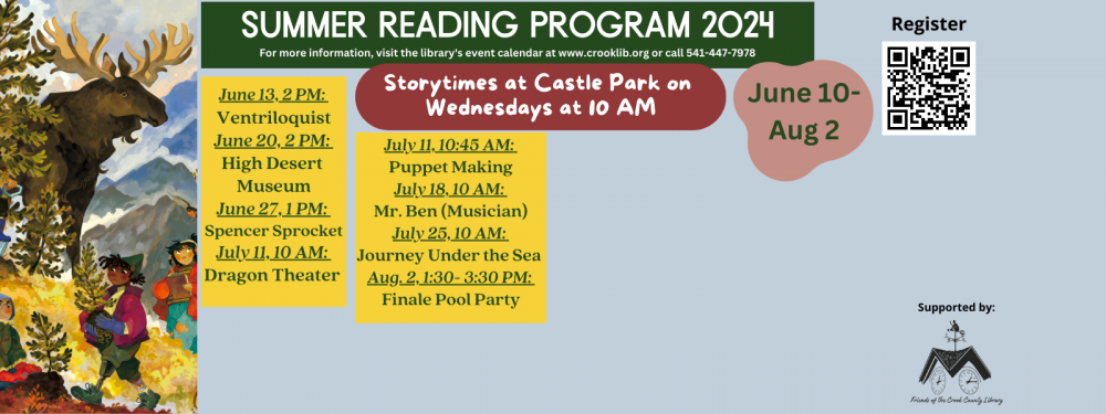 It's Summer Reading Time! | Crook County Oregon