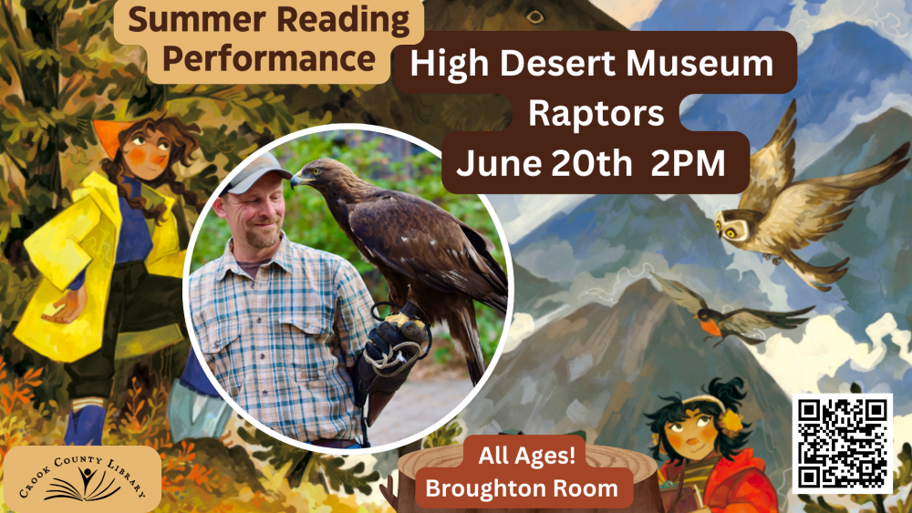 All-ages Summer Reading Program: High Desert Museum Raptors | Crook ...