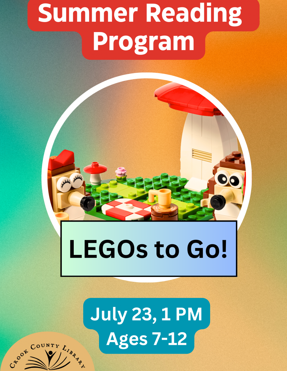 SRP Tween Program: LEGO's to Go! | Crook County Oregon